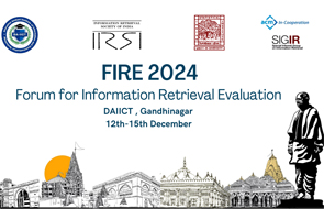 16th edition of the Forum for Information Retrieval Evaluation (FIRE ...