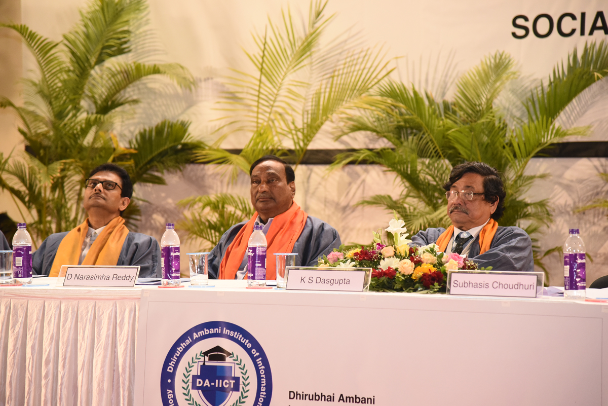 18th Convocation, DA-IICT | Dhirubhai Ambani Institute of Information ...